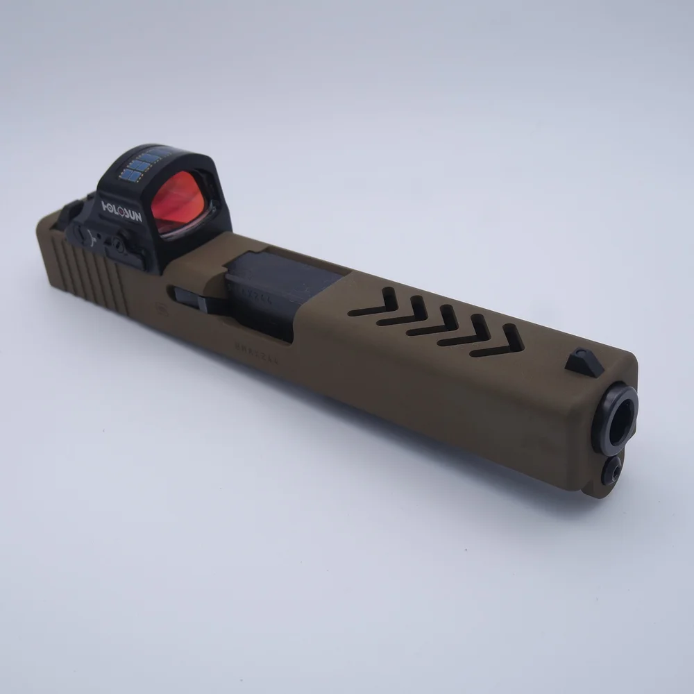 Glock 19 Glock 17 Glock 22 Optic Cut — Pine Wood Machining Corp
