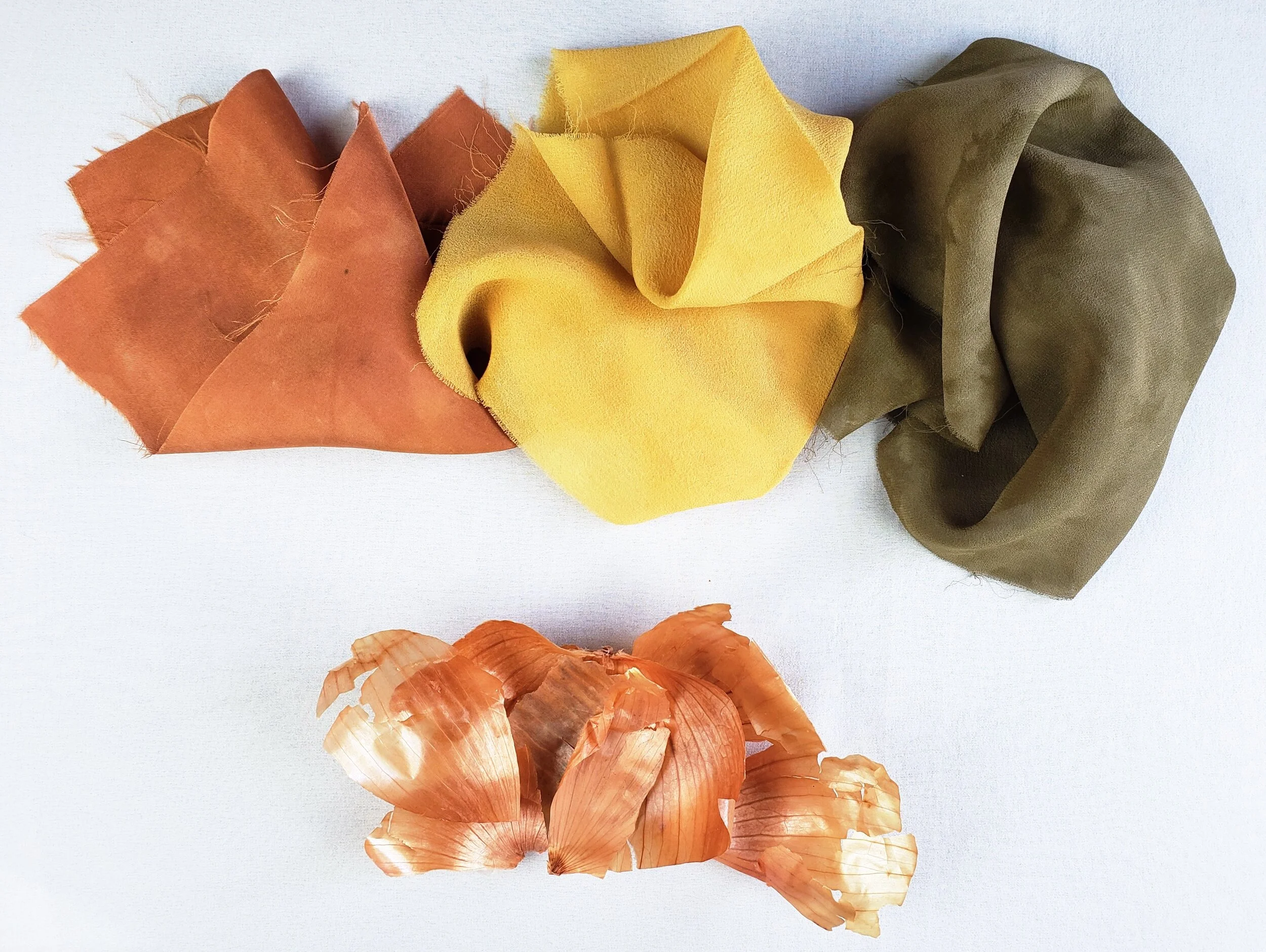 Dyeing with Onion Skins — Cedar Dell Designs