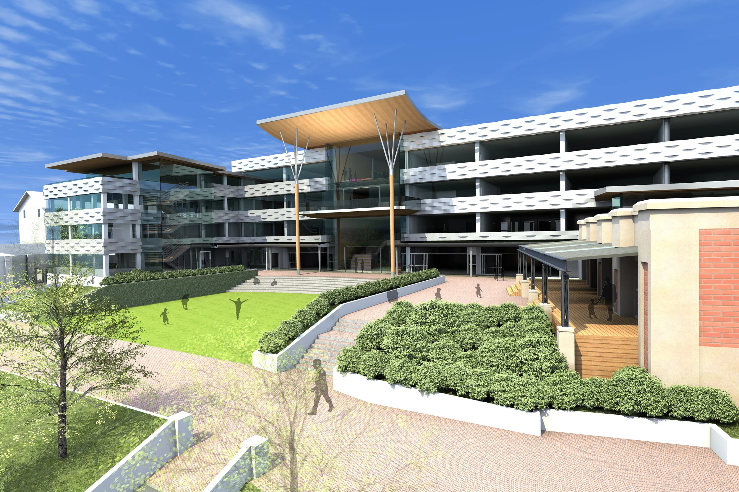 SH: King's School Hanna Block comp — peddlethorp architects