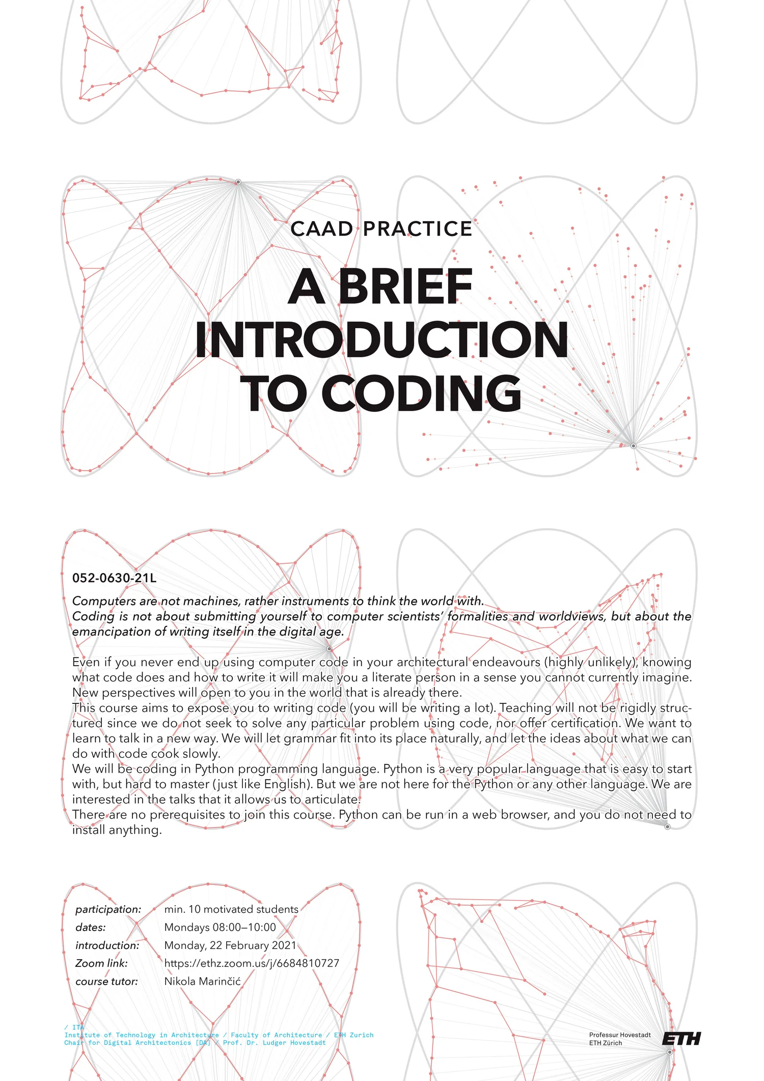 TEACHING — Prof. Hovestadt