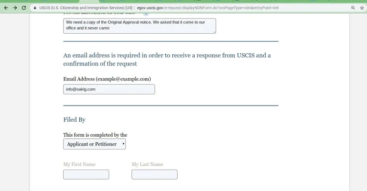 How To Submit Request For A Missing Notice From USCIS — Sherrod Sports ...