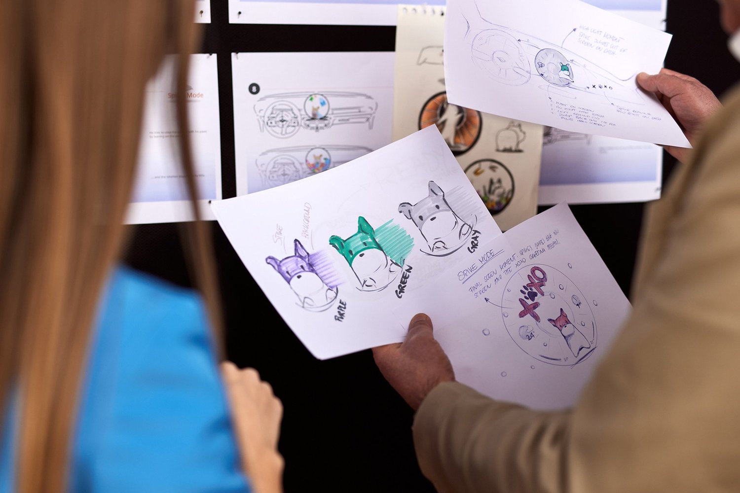 ellectric — Spike – the digital character for the new MINI model family