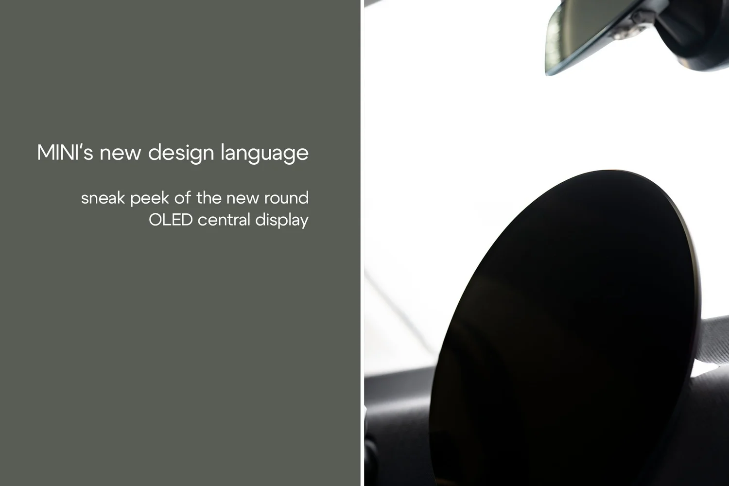 ellectric — MINI unveils first design highlights of the future model family