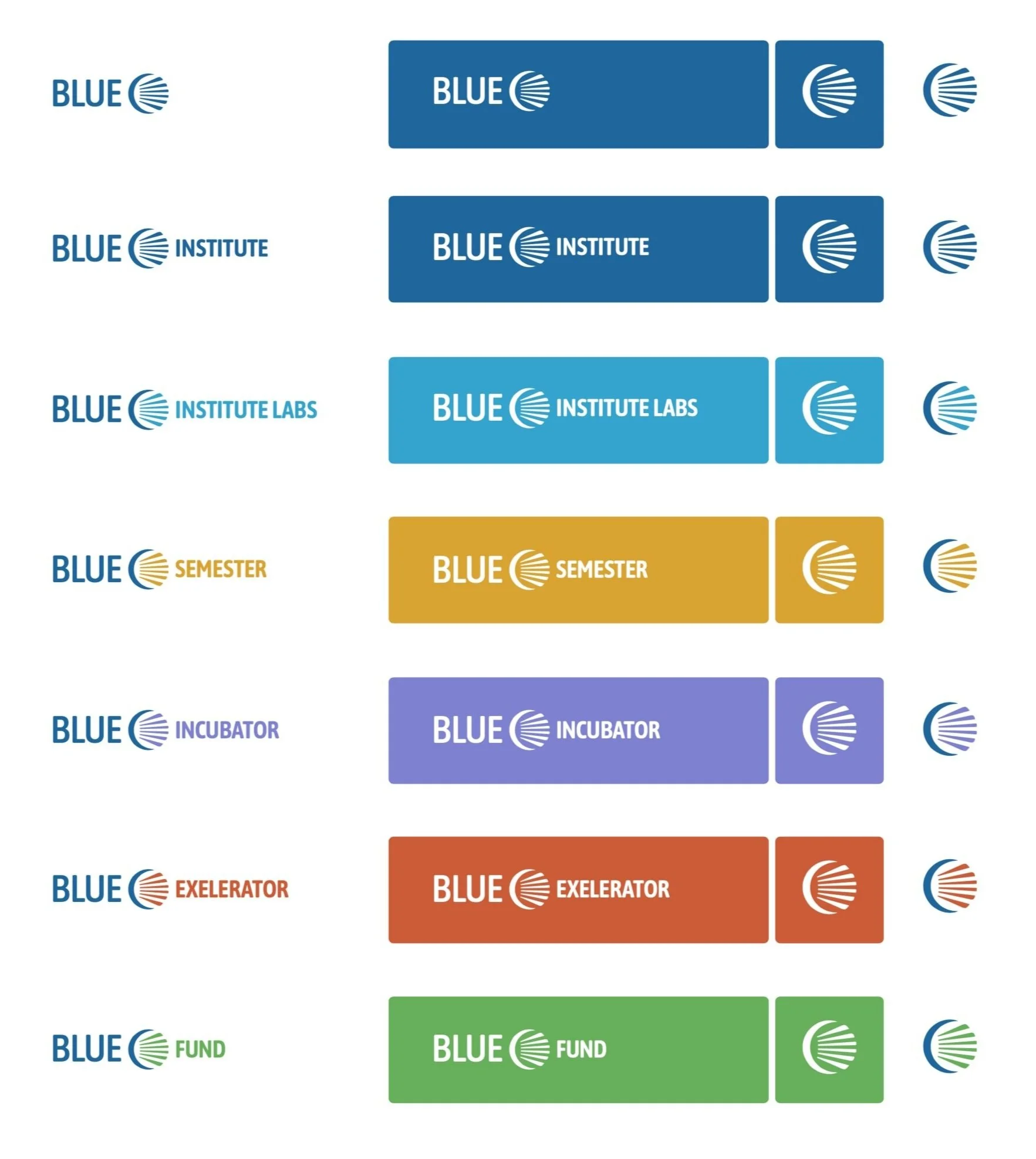 A new brand identity system for blue innovators and educators — Justin ...