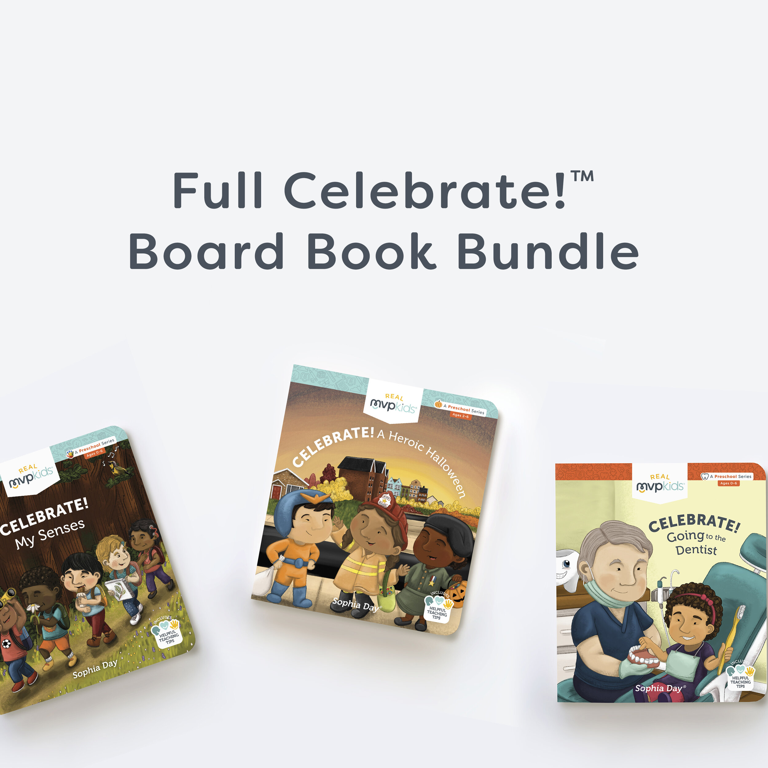 Let's Celebrate! Interactive Board Book Bundle - 5 Titles — MVP Kids ...