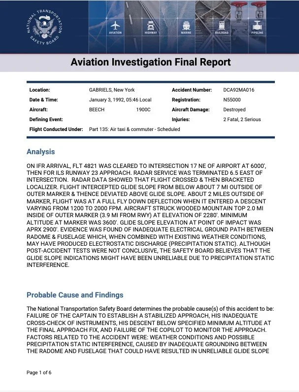 Aviation Accidents and Lessons Unlearned LXXXI: CommutAir Flight 4821 ...