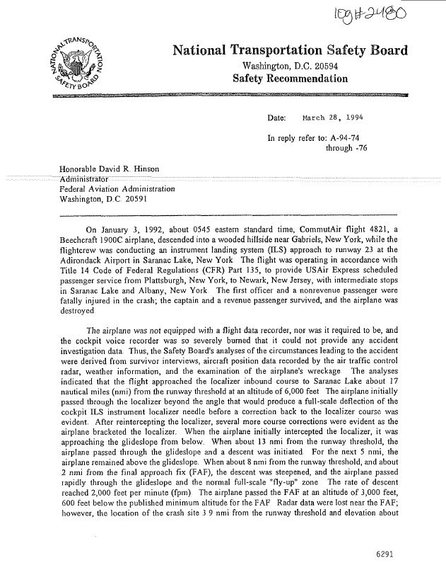 Aviation Accidents and Lessons Unlearned LXXXI: CommutAir Flight 4821 ...