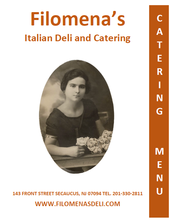 Our Menus — Filomena's