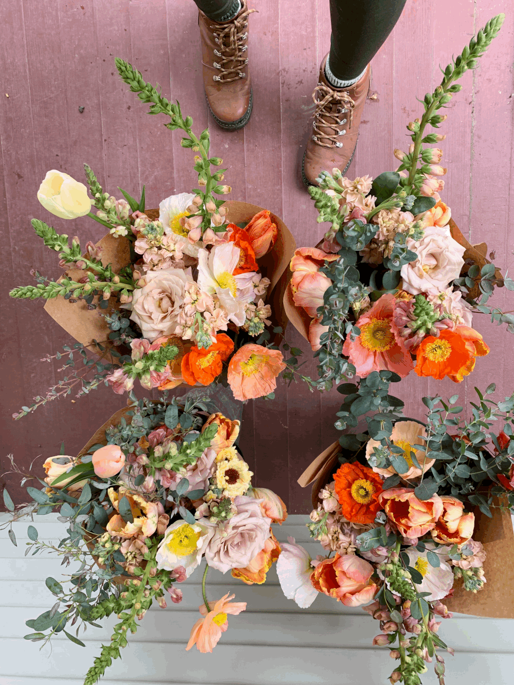 Beautiful Bouquet Of Spring Flowers