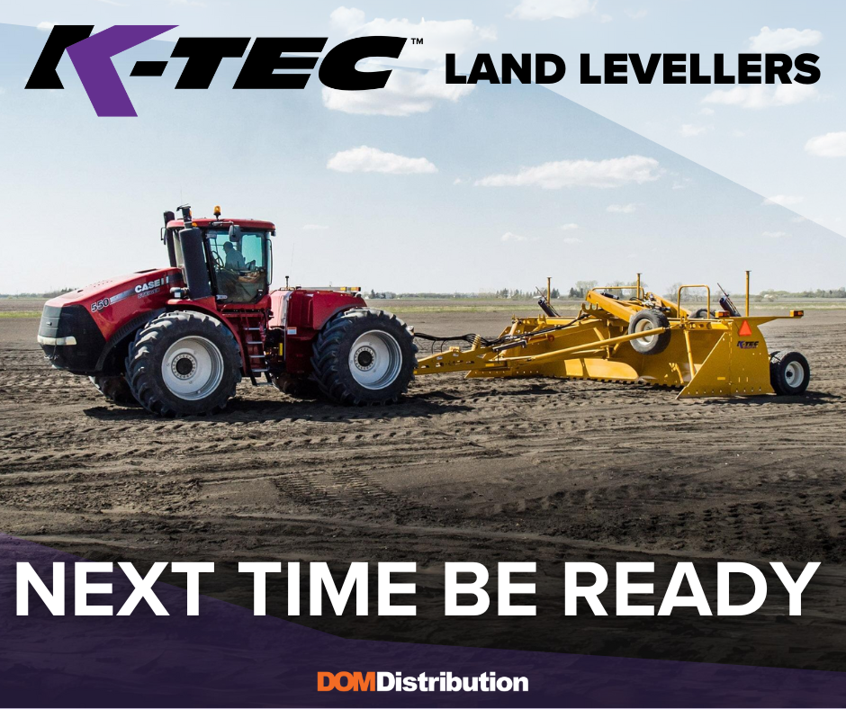 Soil Drainage - Laser Buckets. Scrapers. Ditchers. — DOM Distribution