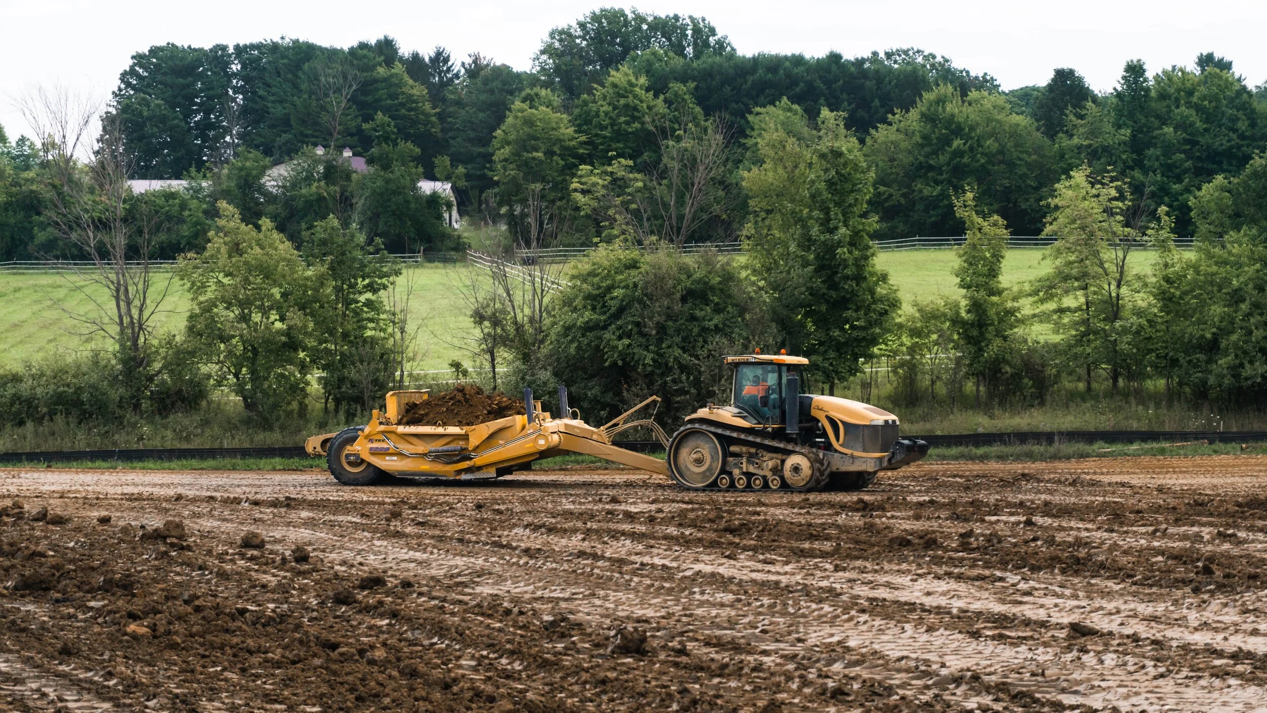 Tractor Drawn Scraper Sales & Hire - K-Tec 1228 — DOM Distribution