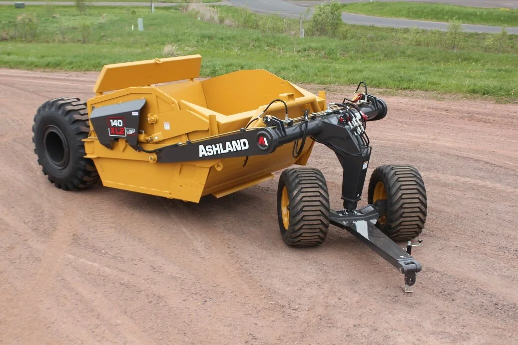 Ashland 140XL2-LGP Dolly Wheel Scraper Sales & Hire — DOM Distribution