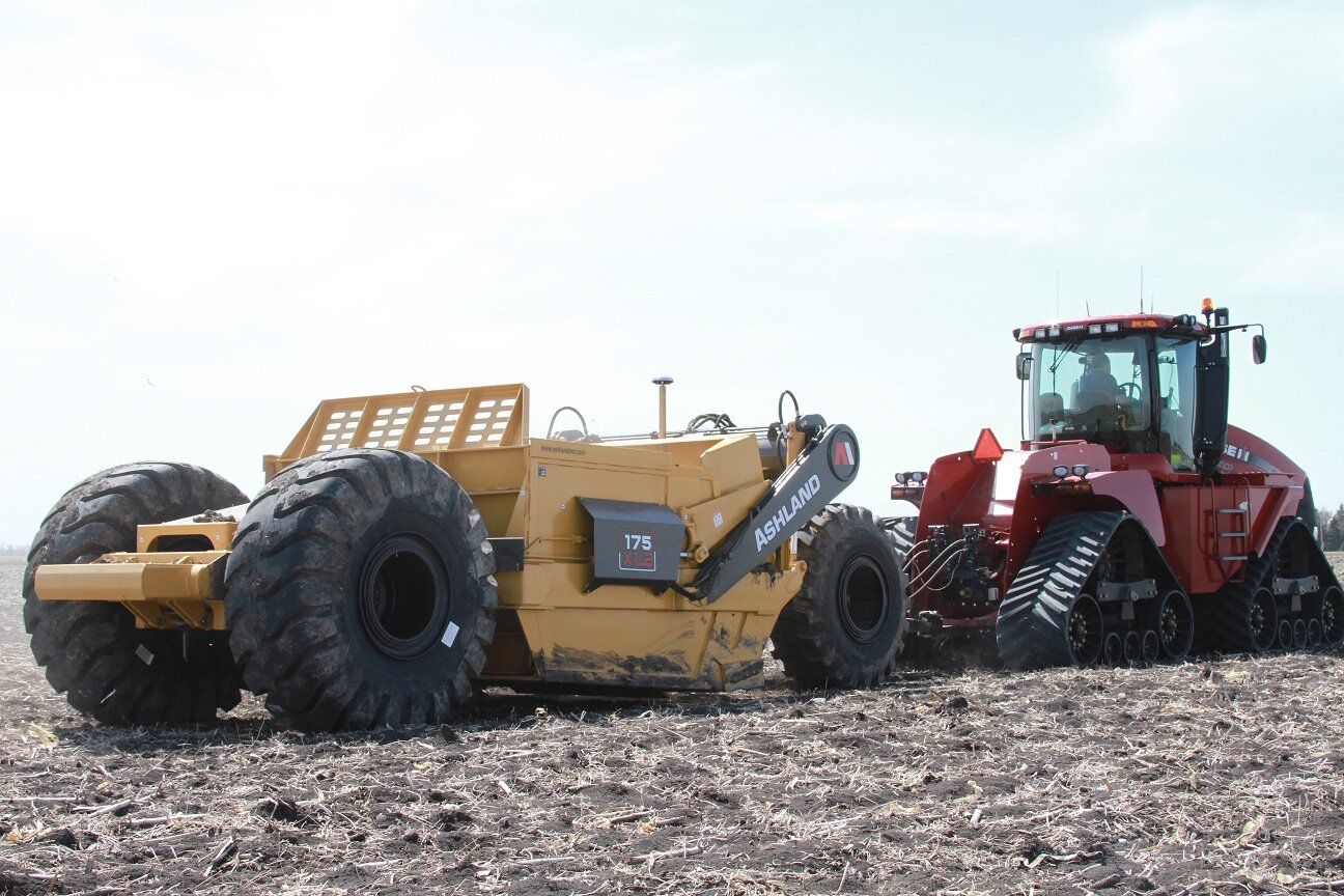 Ashland 175XL2 Dolly Wheel Scraper Sales & Hire — DOM Distribution