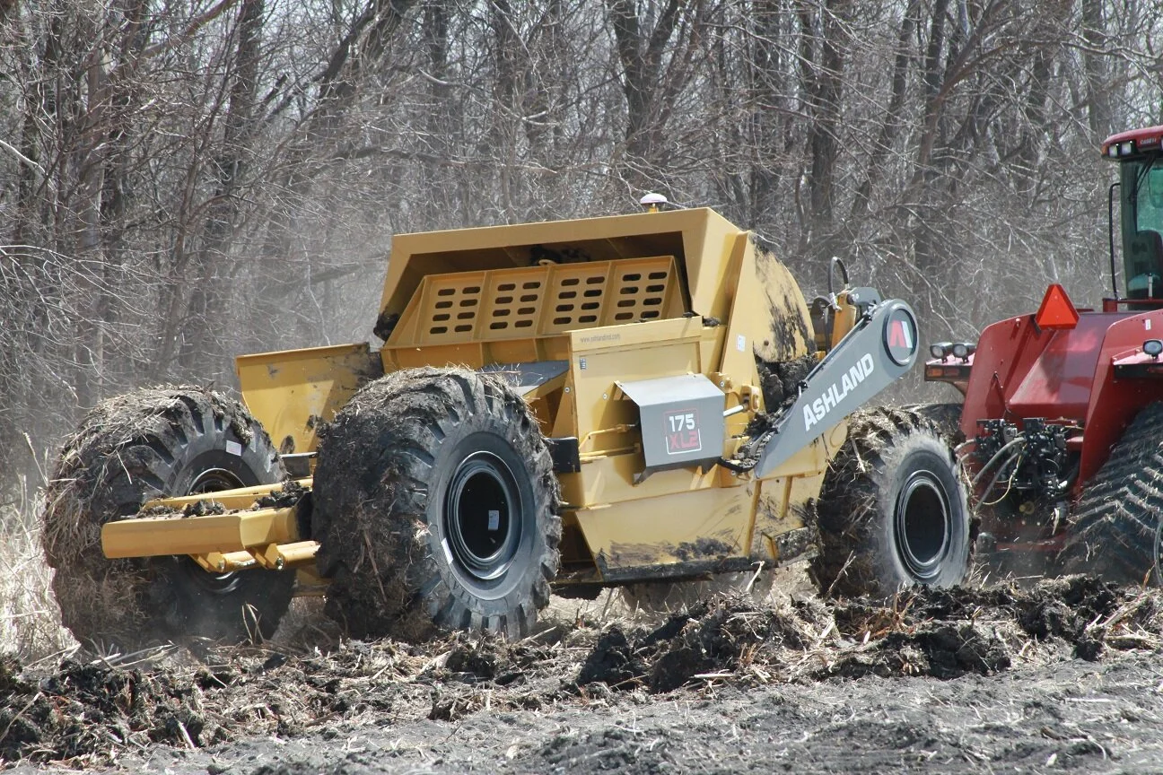 Ashland 175XL2 Dolly Wheel Scraper Sales & Hire — DOM Distribution