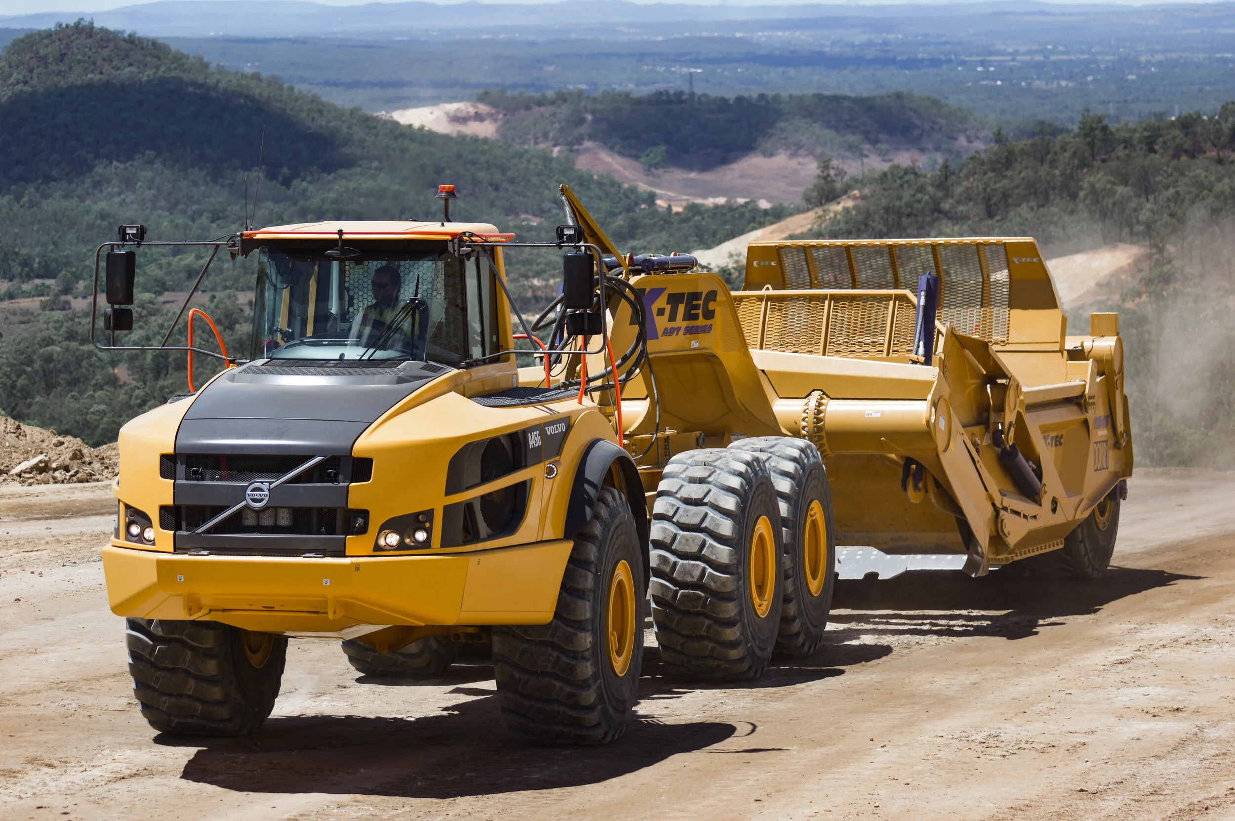 K-Tec 1243 ADT Scraper Sales & Hire — DOM Distribution