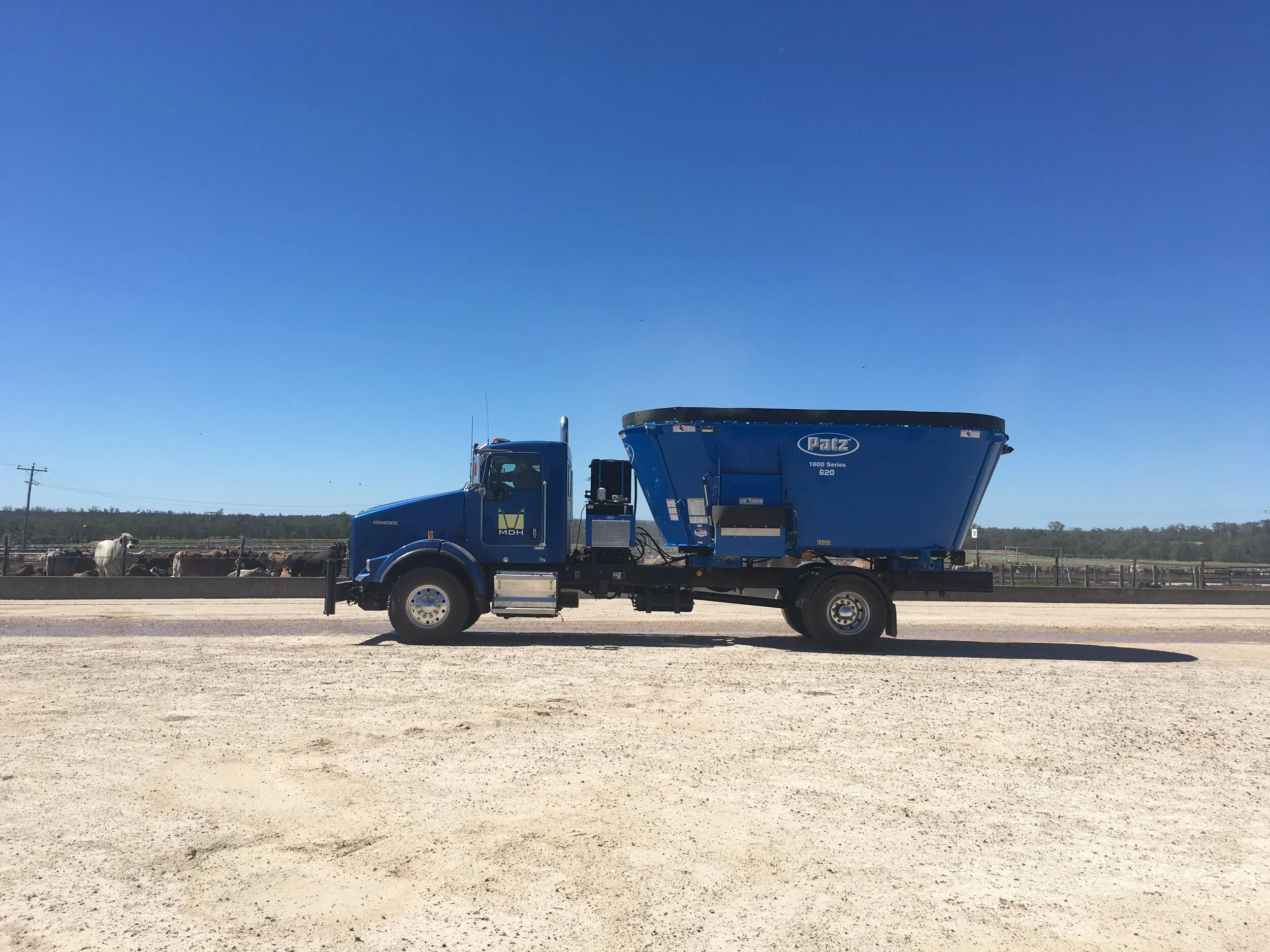 Truck Mount Feed Mixer Sales & Hire - Patz 620 — DOM Distribution