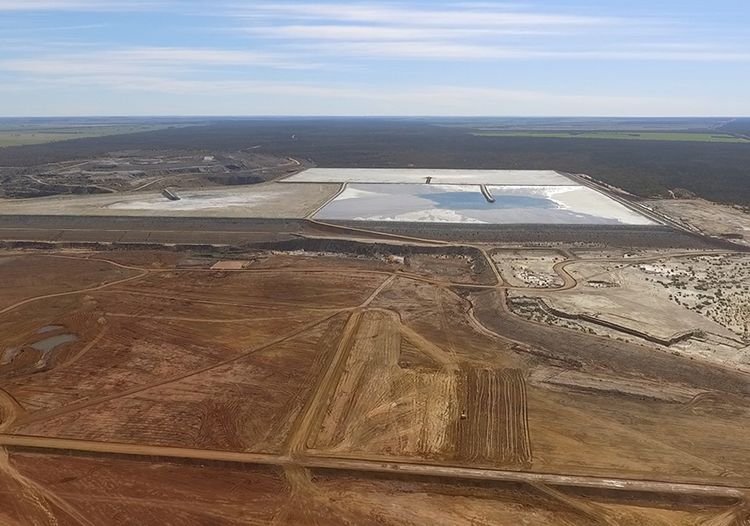 Tailing Dam Lift Minjar Gold Mine Wester Australia — DOM Distribution