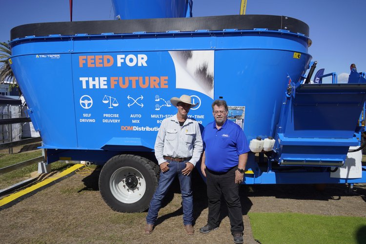 DOM Distribution Unveils Innovative AGV to Revolutionize Cattle Feeding ...