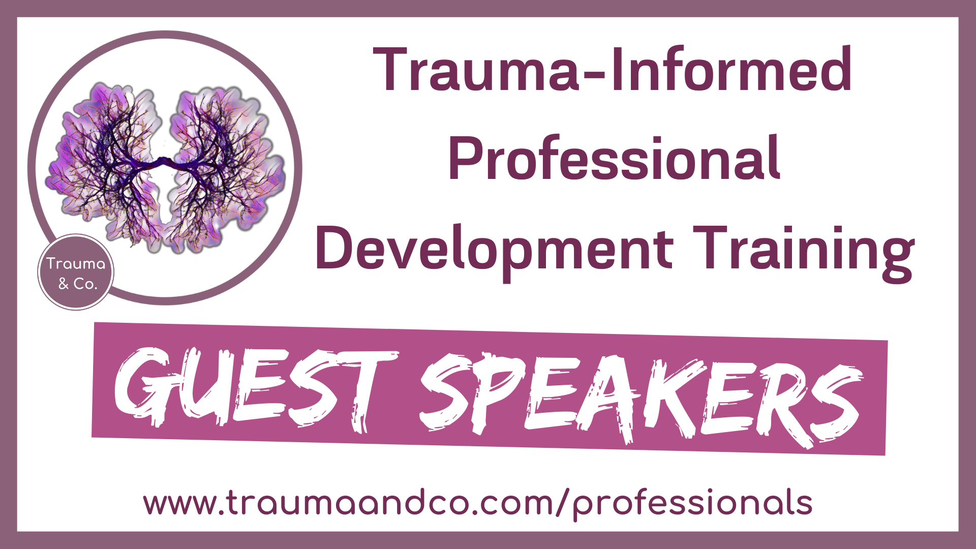 Guest Speakers for Trauma-Informed Professional Development Training ...