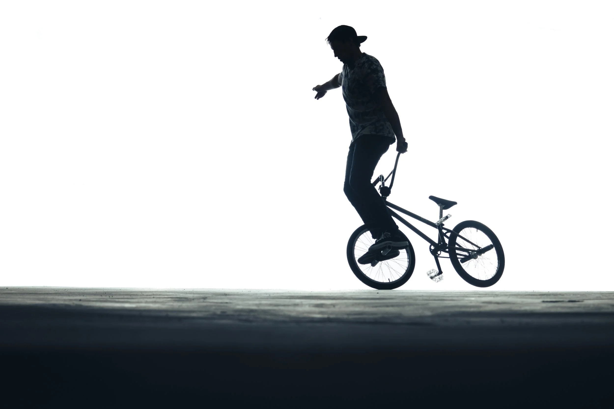 Silhouette Bike — Ben Girardi Photography