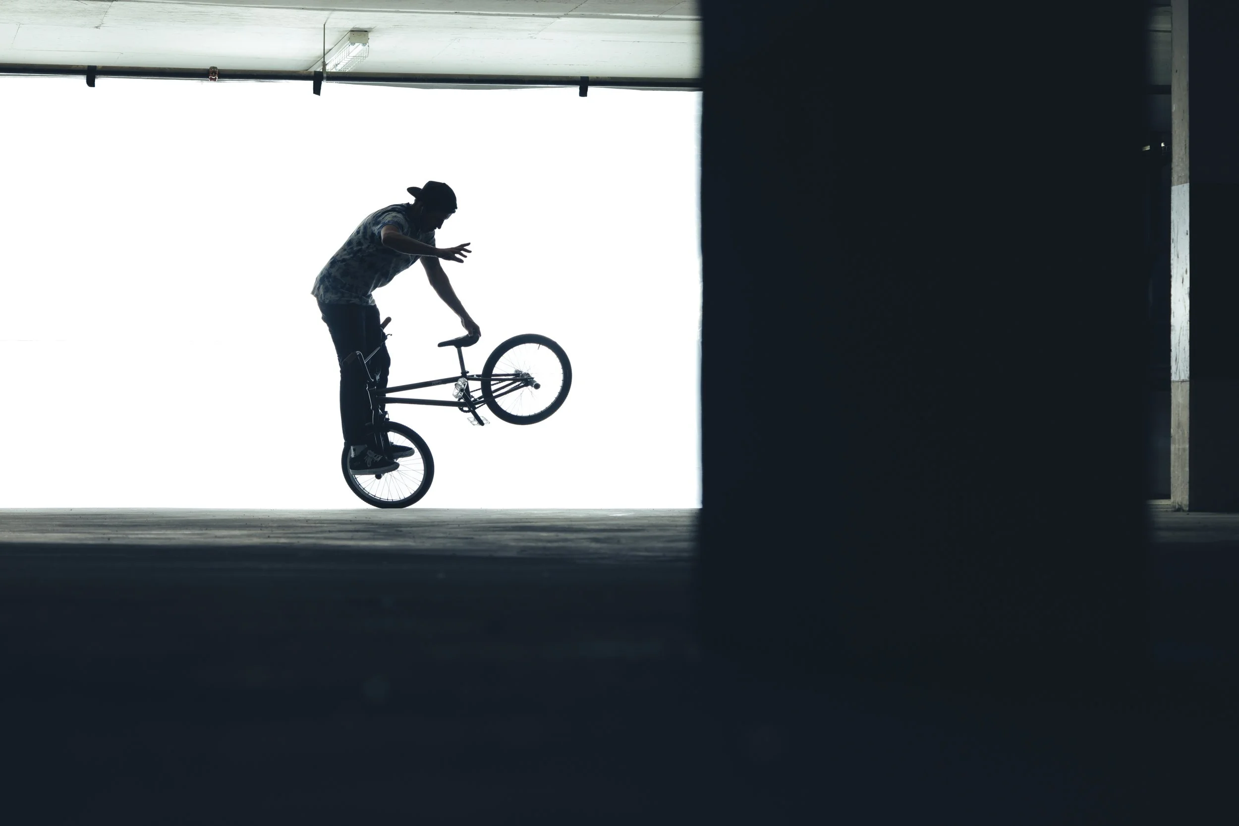 Silhouette Bike — Ben Girardi Photography