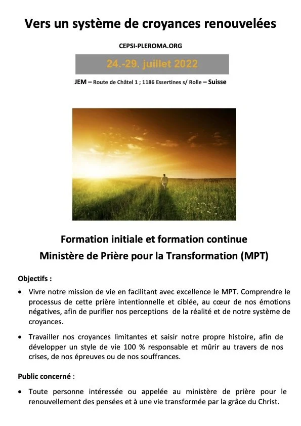 Seminars — YWAM Châtel