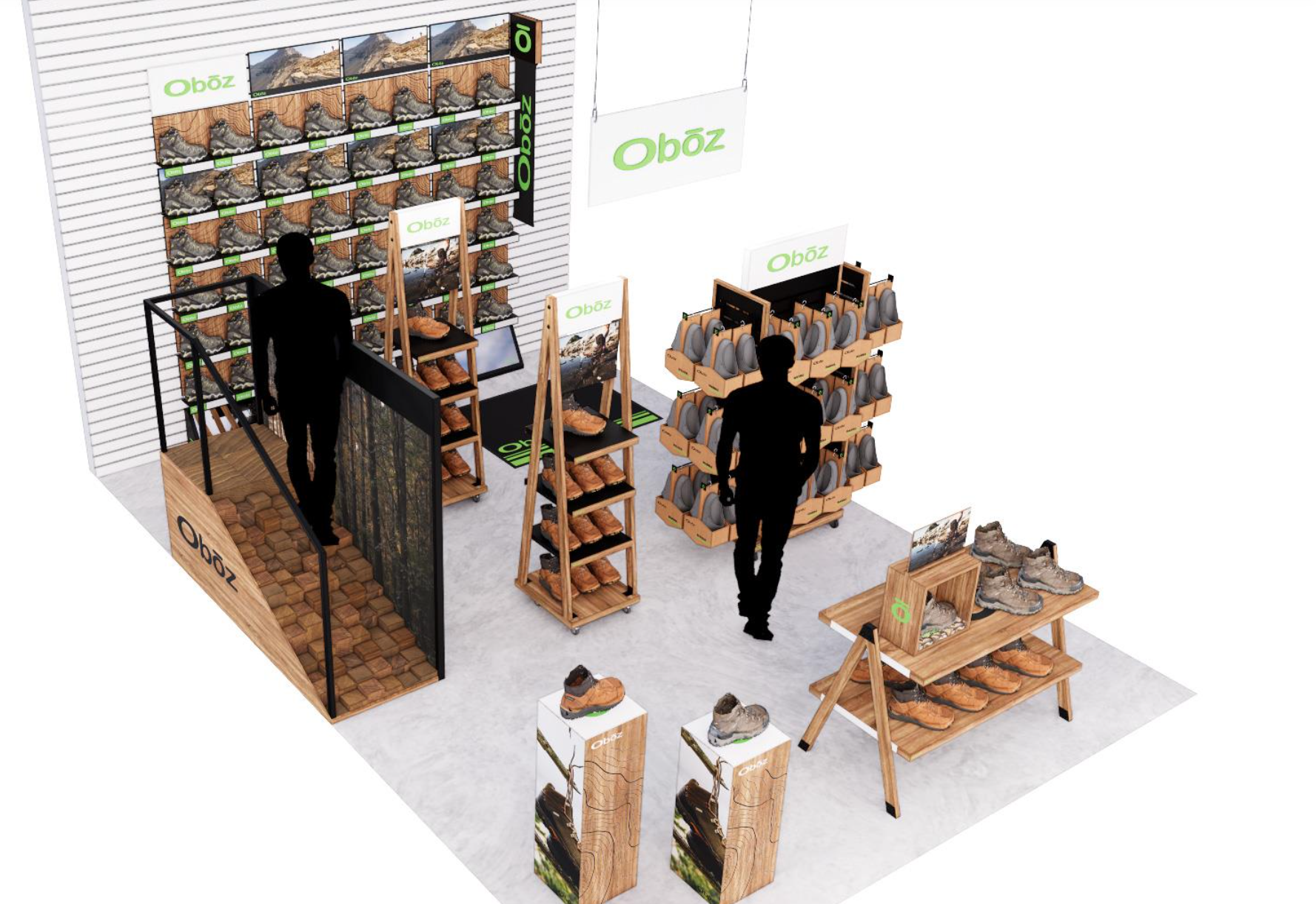 Oboz POP Fixture Program — Adventure Marketing Group