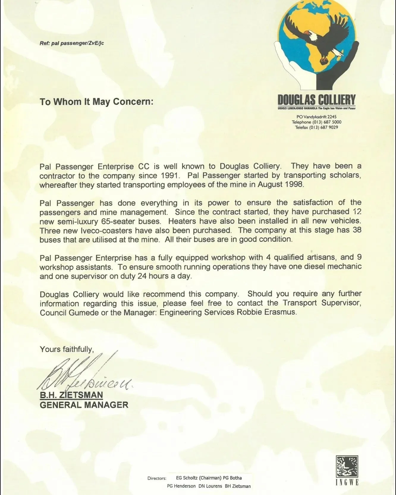 Pal Bus Services | Bus Hire