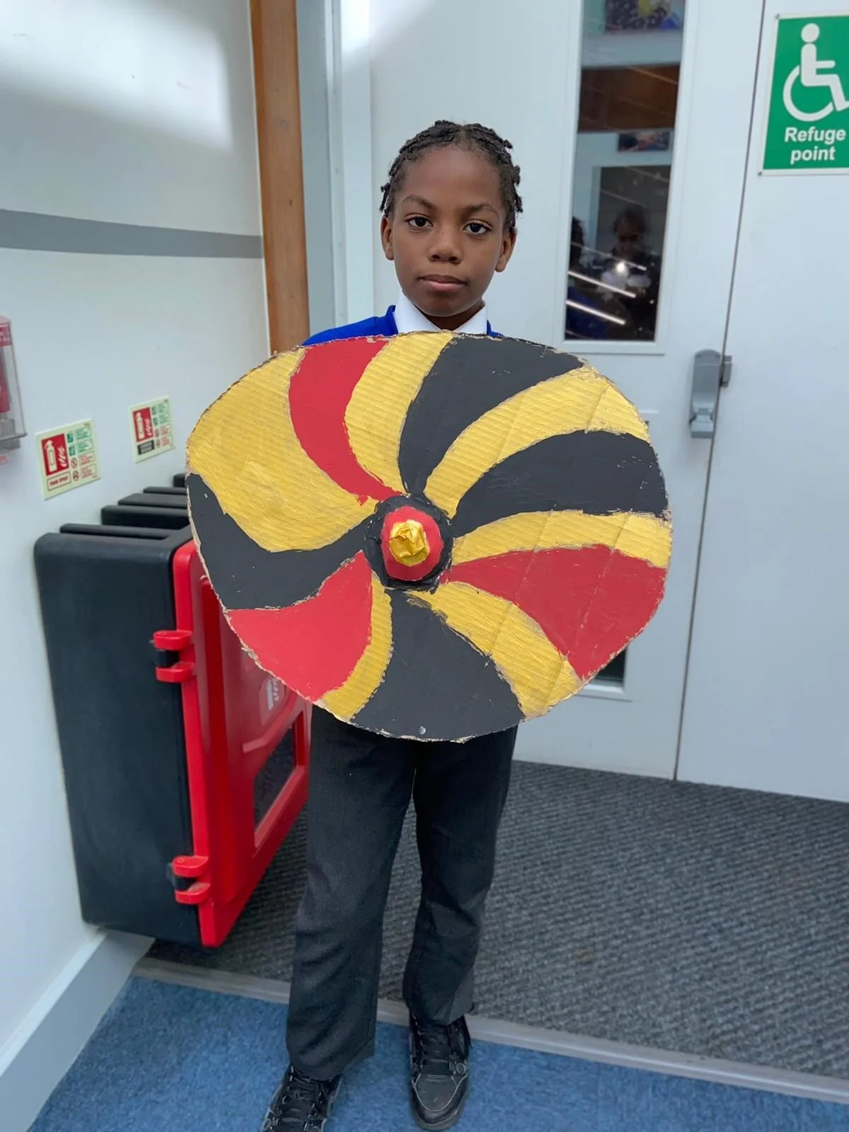 Anglo-Saxon Shields — Berger Primary School