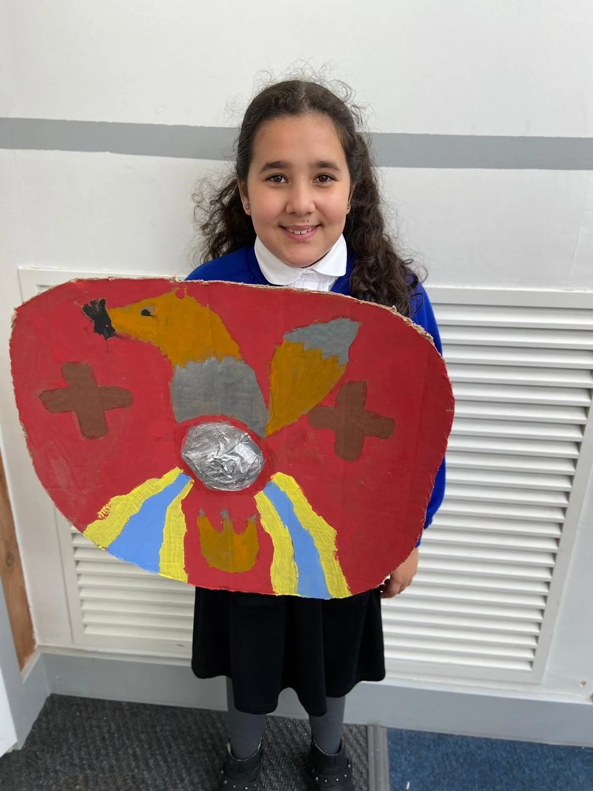 Anglo-Saxon Shields — Berger Primary School