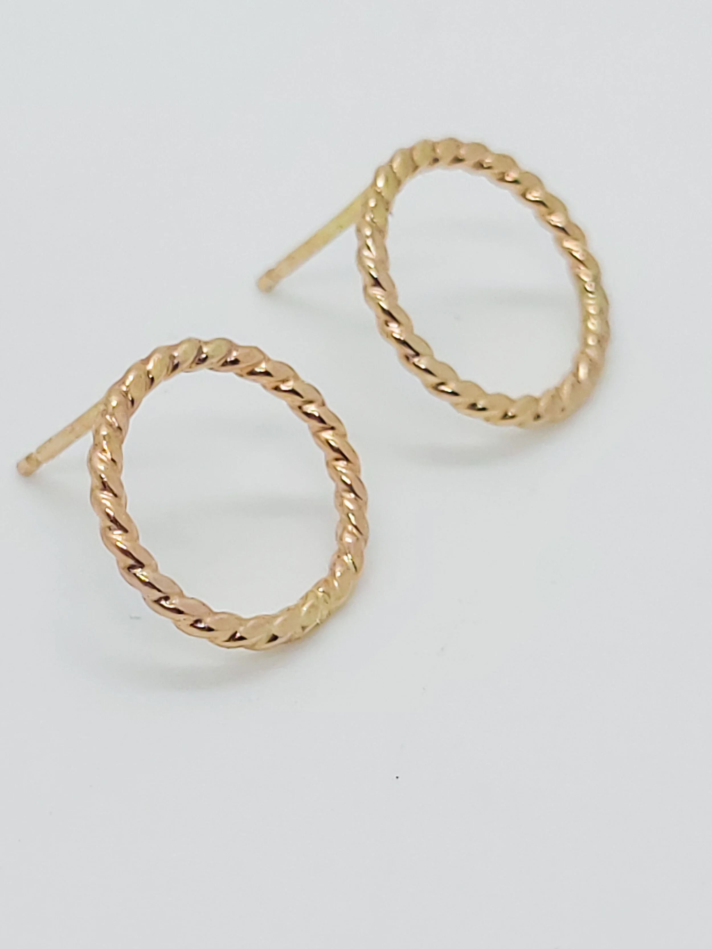 Twisted Wire Earrings