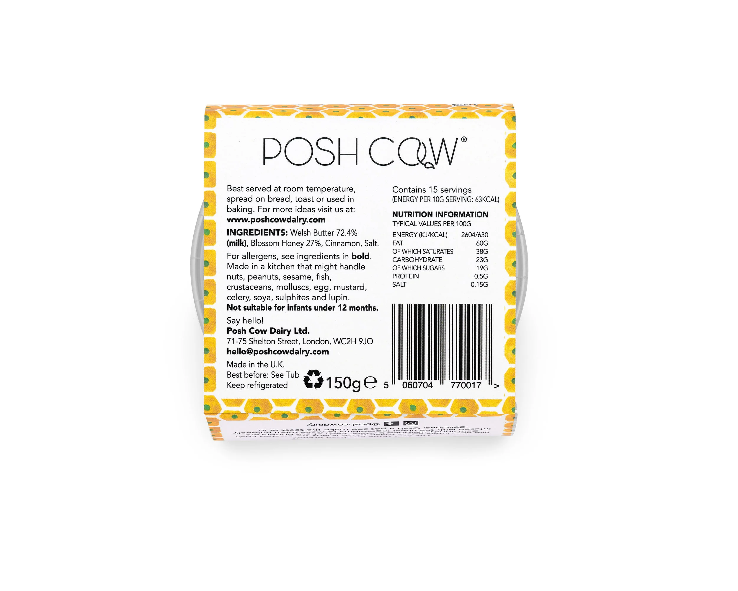 POSH COW | Our Butters