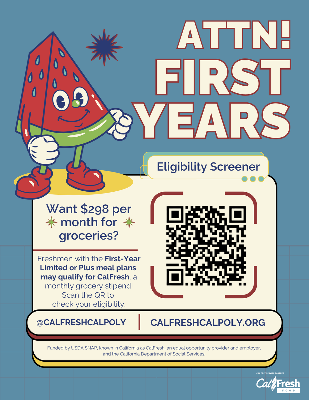 Faculty and Staff — CalFresh @ Cal Poly SLO