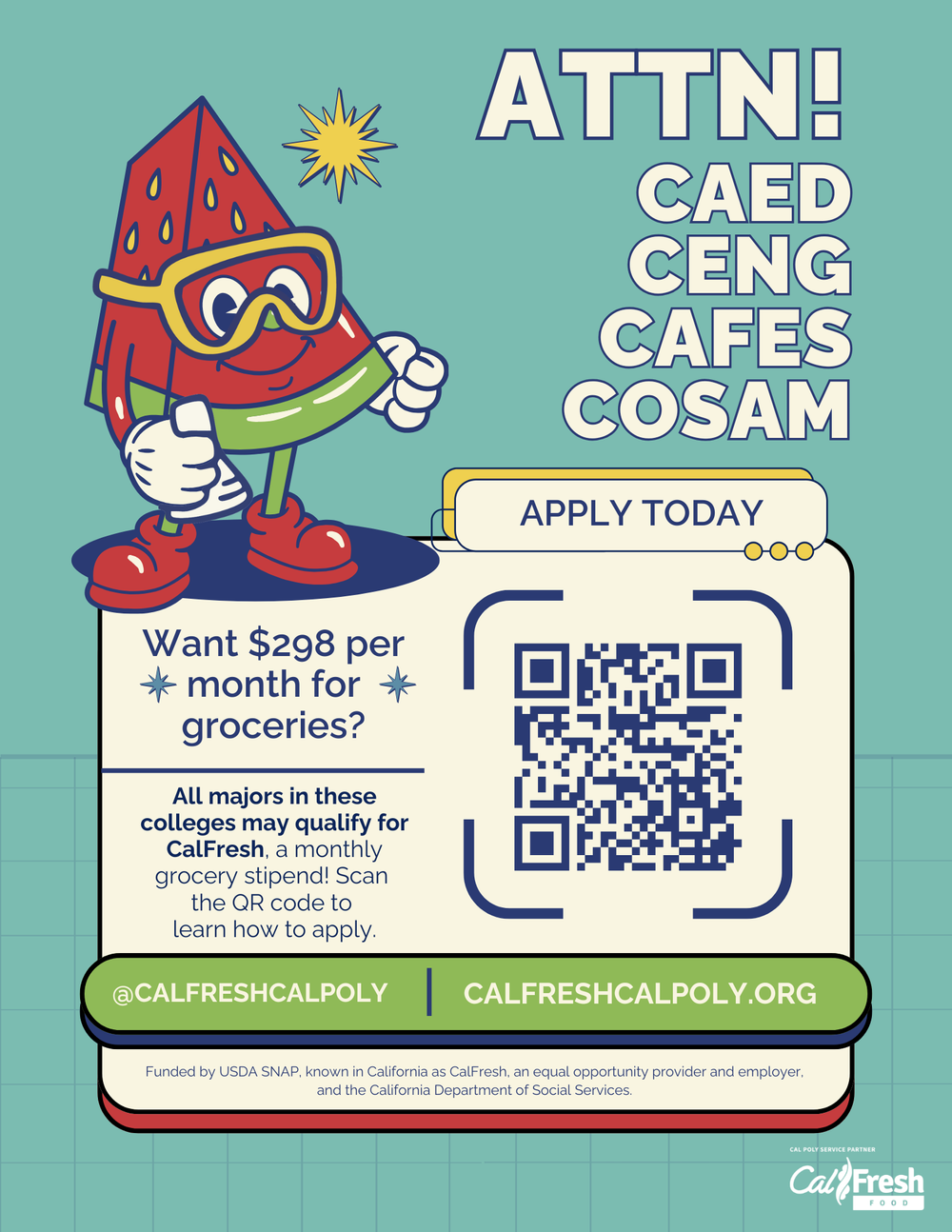 Faculty and Staff — CalFresh @ Cal Poly SLO