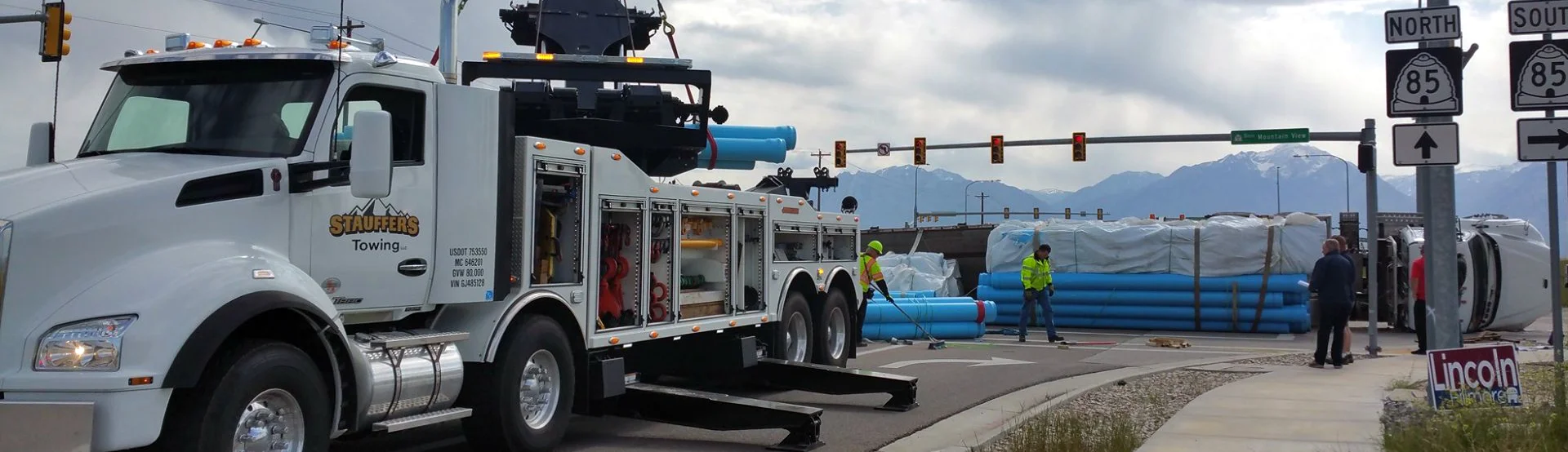 Light & Heavy-Duty Towing Fleet Images | Stauffer's Towing