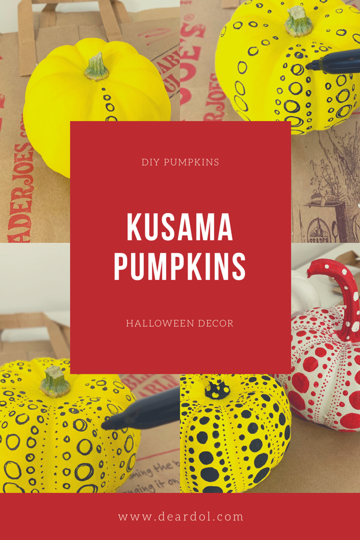 DIY Kusama Pumpkins — Dear Dol