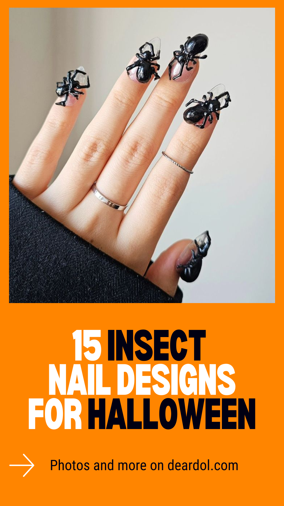 It’s A Bug’s Life: 15 Creepy Crawly Insect Nail Design Ideas To Spook ...