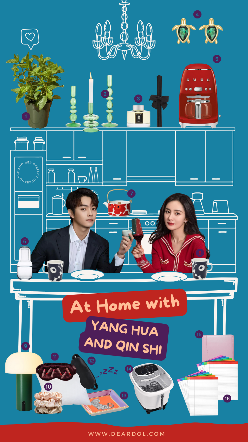 Let’s Shop For Them: Yang Hua and Qin Shi At Home Lookbook — Dear Dol