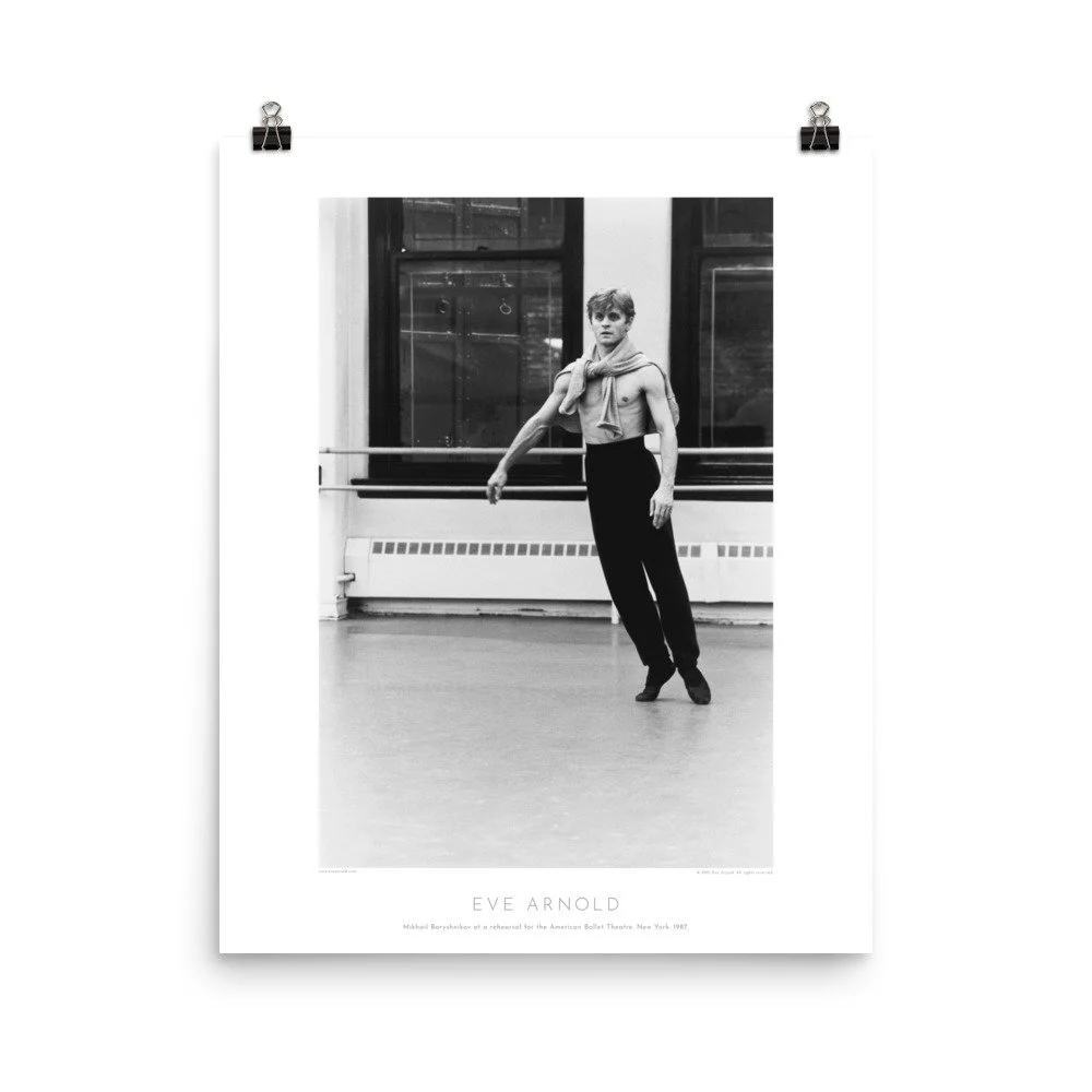 Mikhail Baryshnikov at the American Ballet Theatre — Eve Arnold