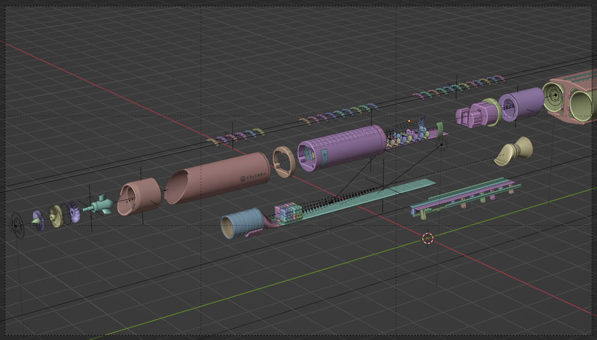 Exploded Pod — PEDBRA