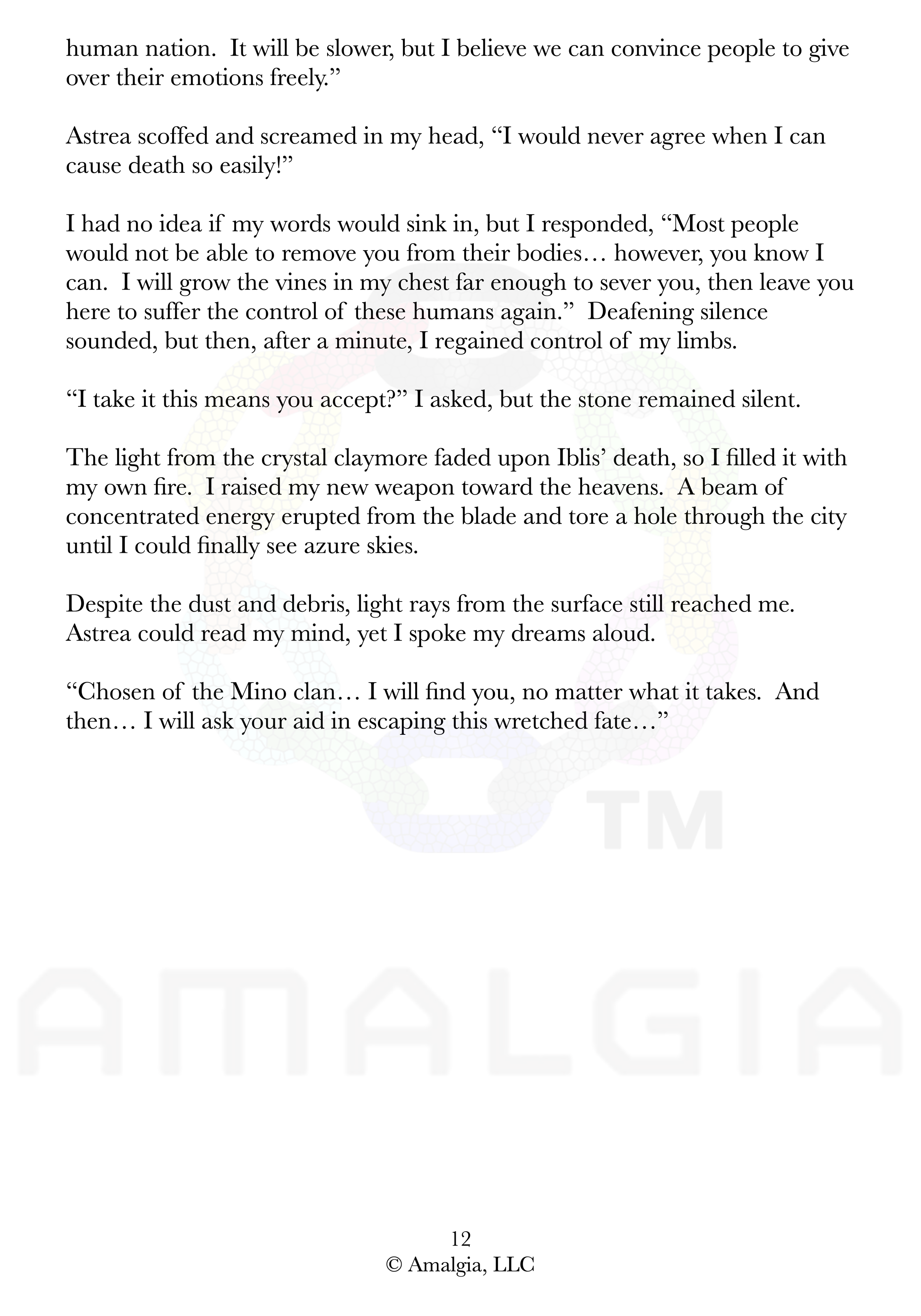 Ellion Syn's Vtuber Character Lore! — Amalgia