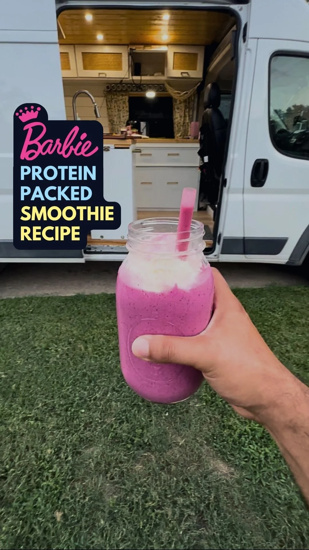 Pink High Protein Dragon Fruit Smoothie Recipe — Flex Club | Online ...