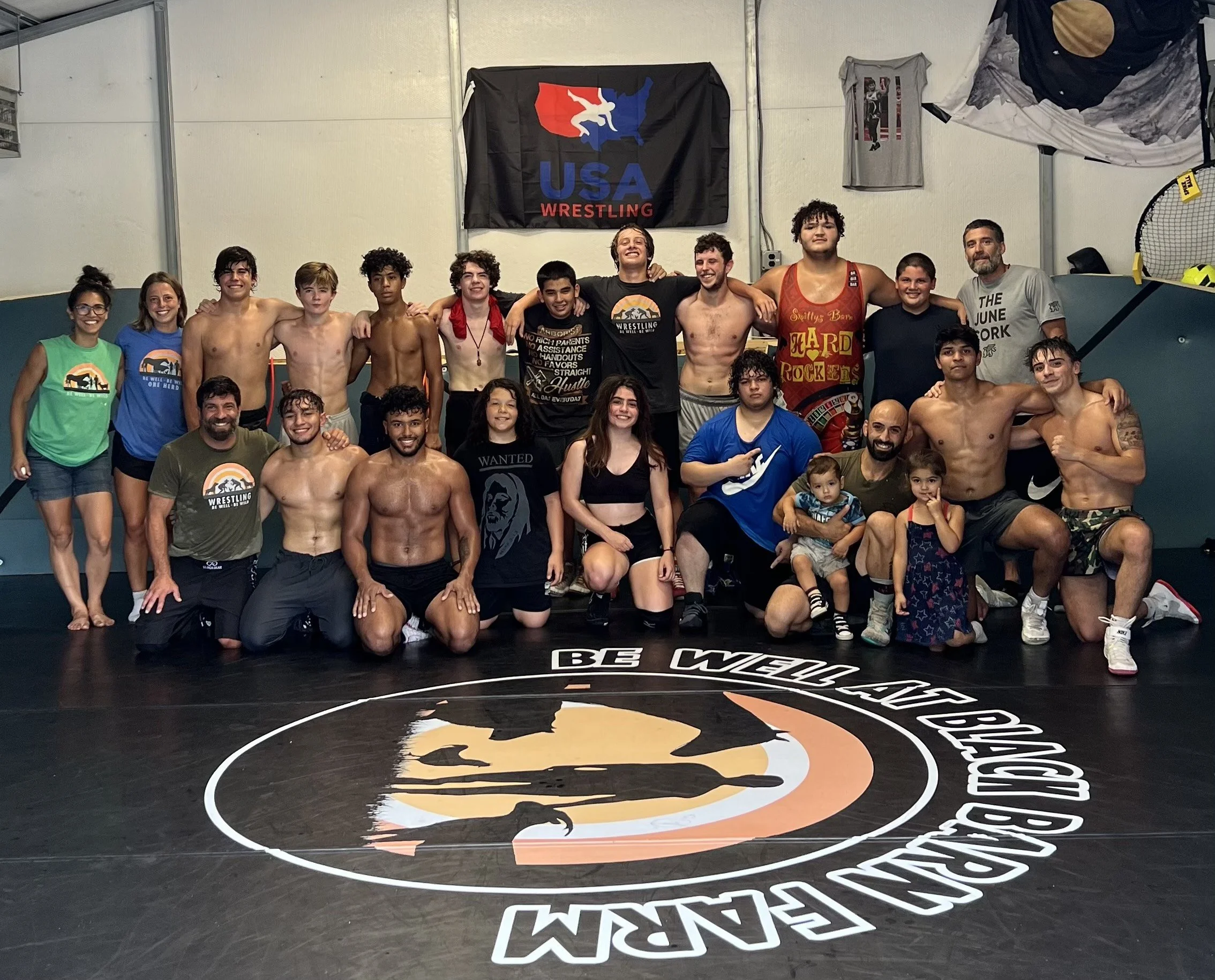 BE WELL + BE WILD WRESTLING — Be WELL at Black Barn Farm, LLC