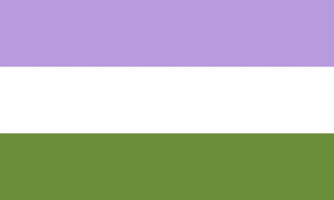 A guide to all non-binary identity flags, including agender, bigender ...