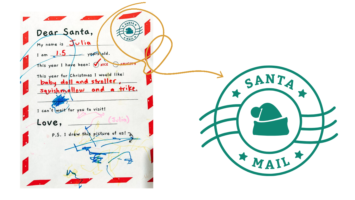 Free Printable Letter To Santa Template — Haylie's Dailies