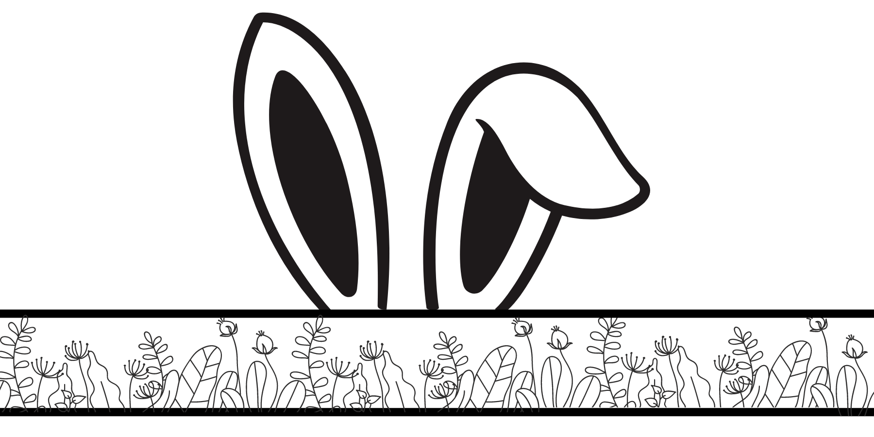 3 Bunny Crown Templates + 9 Coloring And Activity Sheets For An Egg ...
