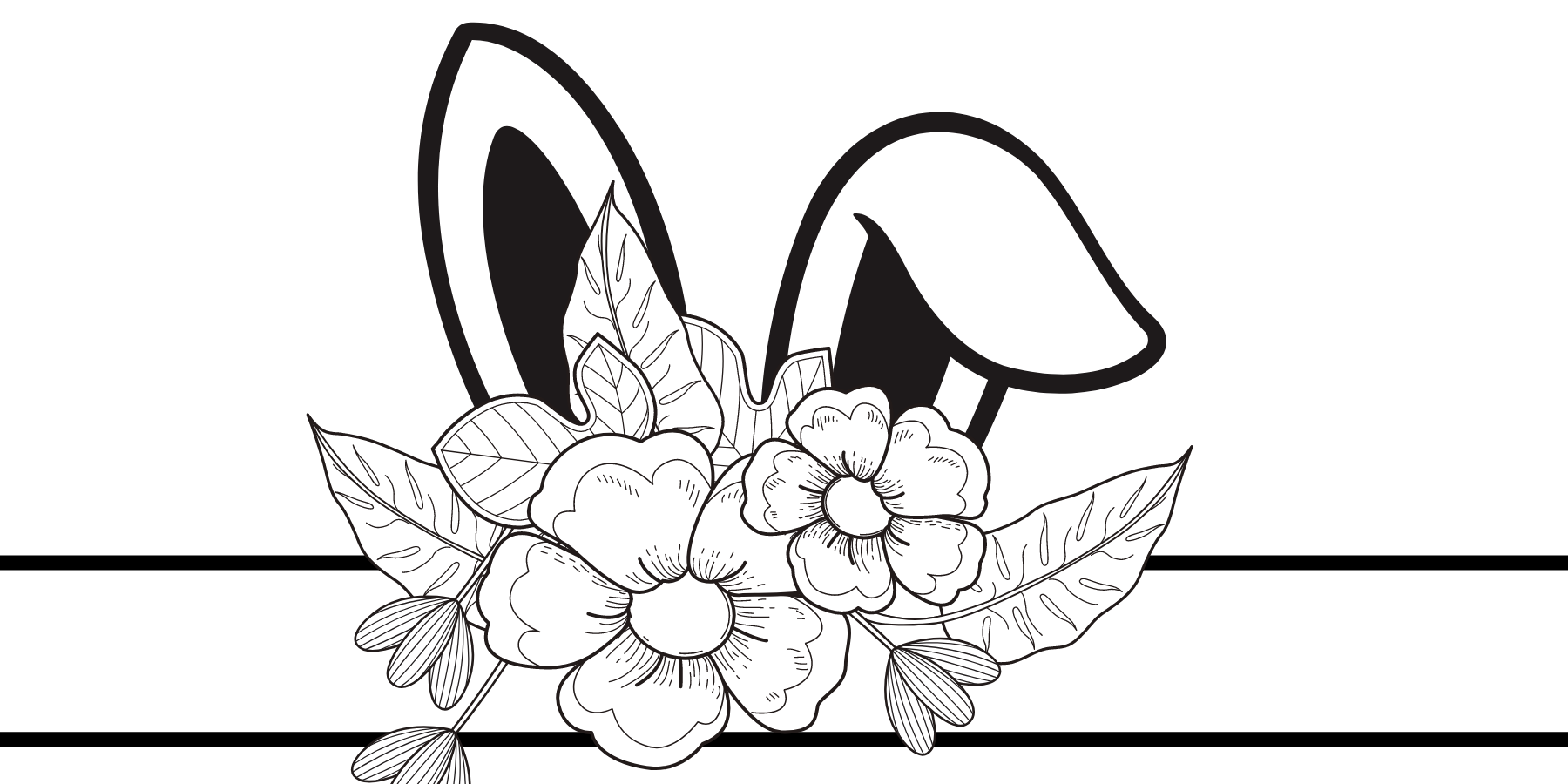 3 Bunny Crown Templates + 9 Coloring And Activity Sheets For An Egg ...