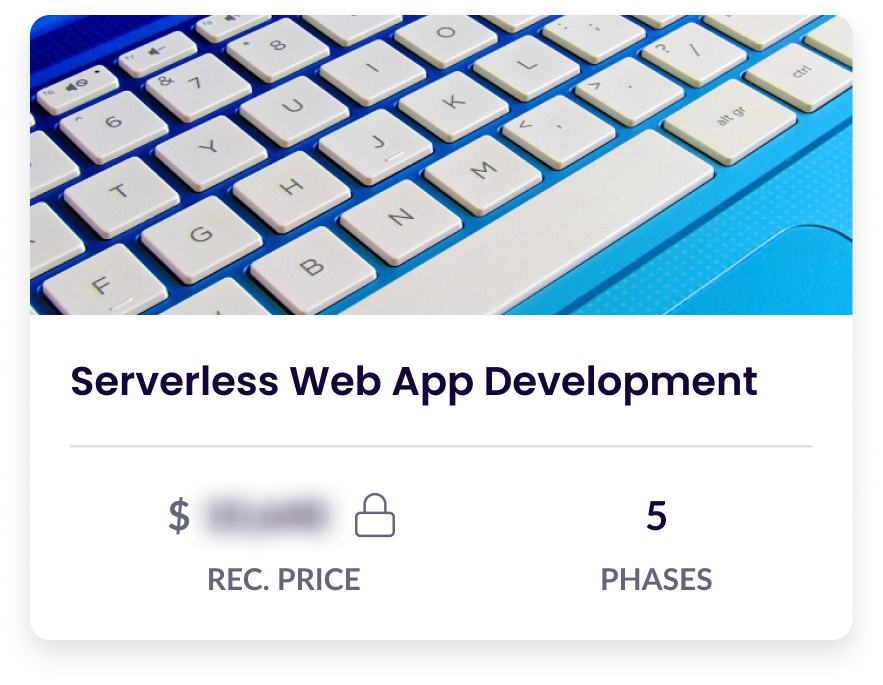 Serverless Web App Development Scope of Work Template (with Prices) — Wethos
