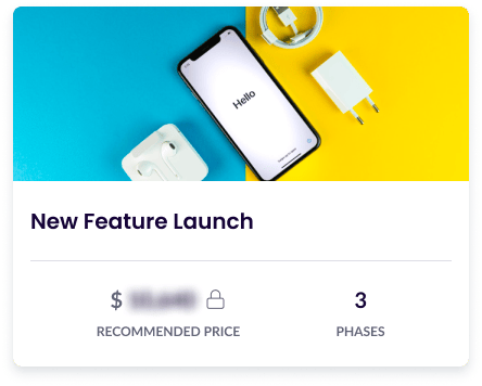 New Feature Launch Proposal Template (with Prices) — Wethos