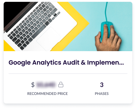 Google Analytics Audit & Implementation Proposal Template (with Prices) — Wethos